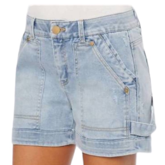 Democracy | Shorts | Democracy Light Blue Vintage High Rise Denim ...